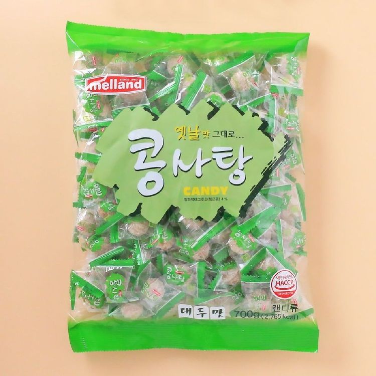 Melland 콩사탕 700g 1봉지 사탕 간식 어린이간식 간식사탕 어린이간식 후식캔디 후 홈플러스 택배배송