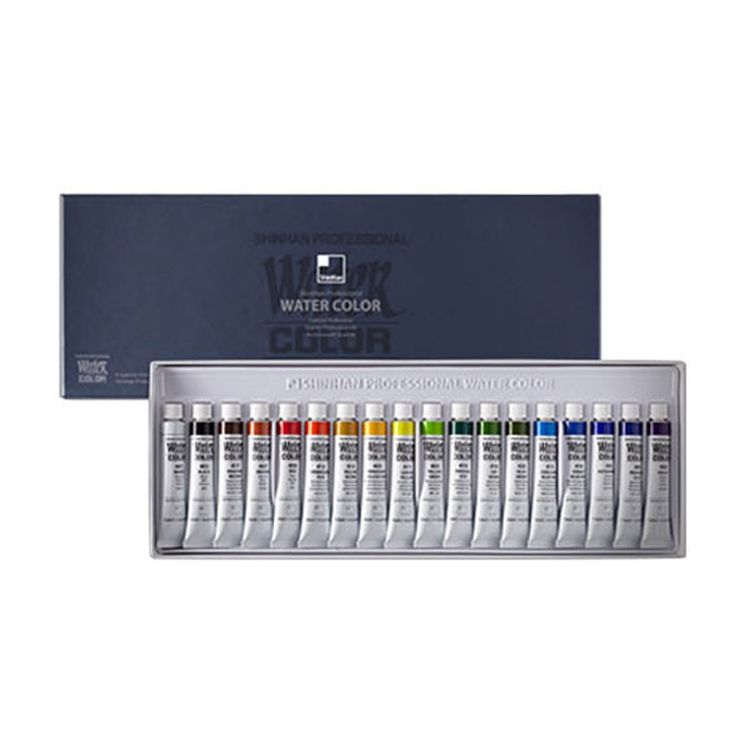 미술 전문가용 수채화 물감 75ml 18색 홈플러스 택배배송