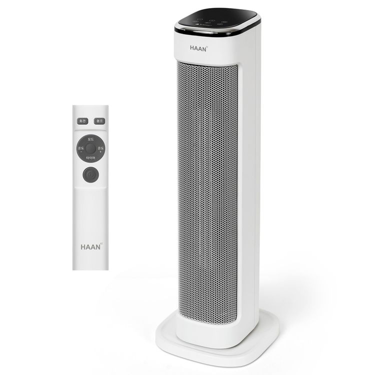 한경희 저소음 타워형 Ptc 세라믹 온풍기 팬히터 2000w 온도설정 리모컨형전기히터 전 홈플러스 택배배송