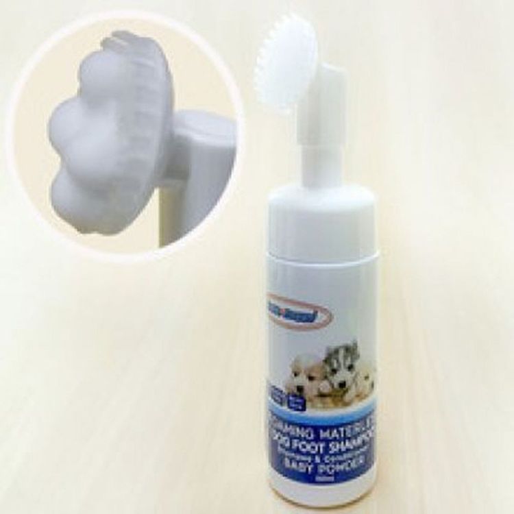 강아지발거품샤워 반려견 간편 거품 발샴푸 베이비파우더향 150ml 1p 홈플러스 택배배송