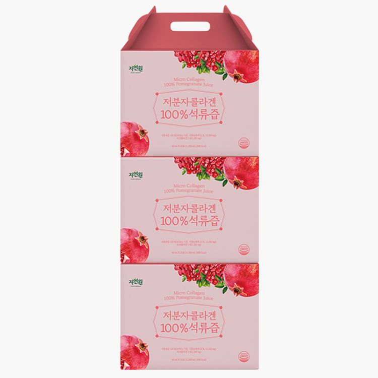자연원 저분자콜라겐 100석류즙 60ml20입 X 3세트 총 60포 홈플러스 택배배송
