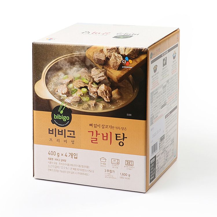 [CJ]비비고 갈비탕 400g x 4개 | 홈플러스 택배배송