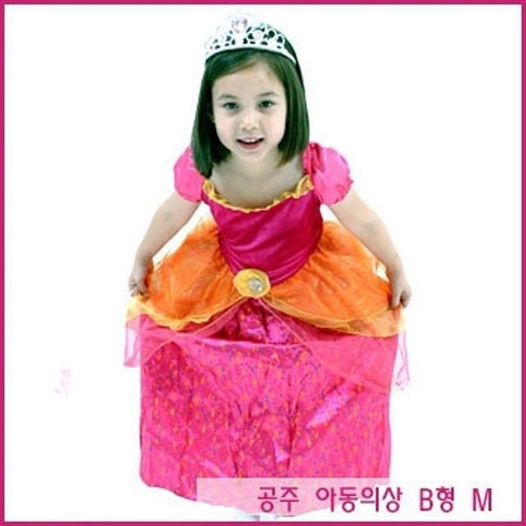 공주 아동 의상 B형 M 유아 의류 테마 코스튬 파티 홈플러스 택배배송