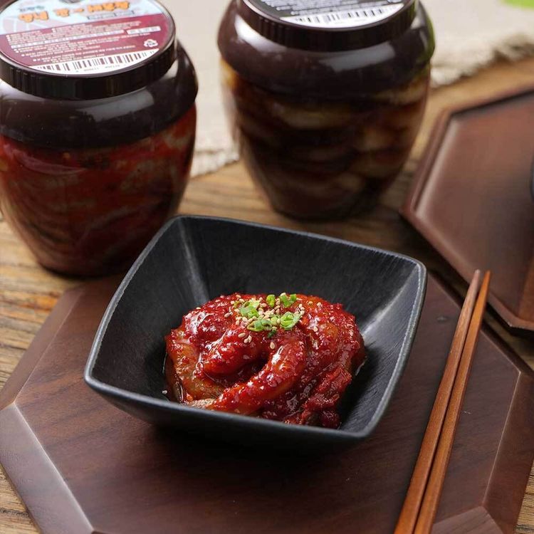 매콤 수제소스 양념 새우장 깐새우장 1kg 홈플러스 택배배송