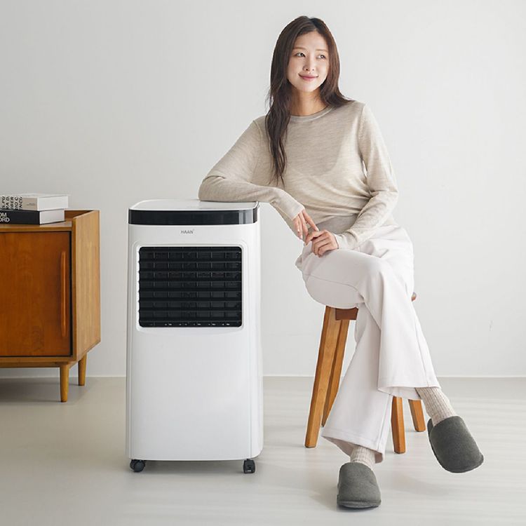 Haan 즉각발열 고효율 저소음 Ptc온풍기 리모컨형 3kw사무실 업소용 전기온풍기 열풍 홈플러스 택배배송