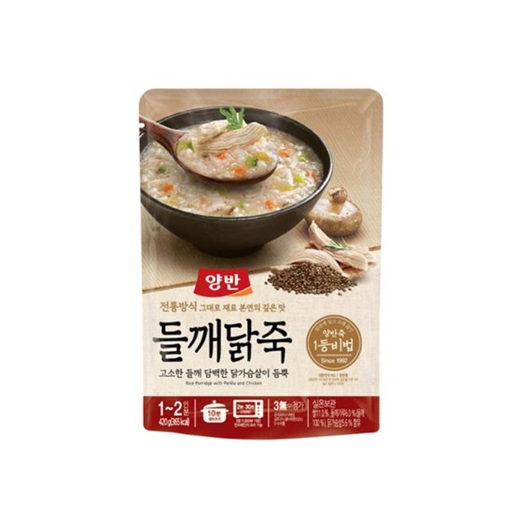 동원 양반 들깨닭죽 파우치 420g 10개 홈플러스 택배배송