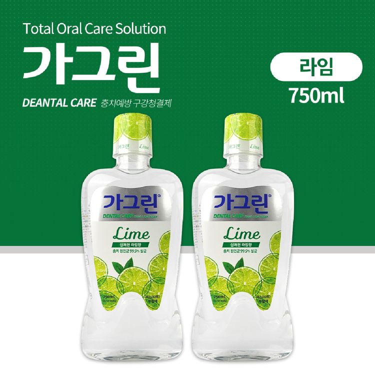 동아제약 가그린 라임 750ml X 2개 홈플러스 택배배송