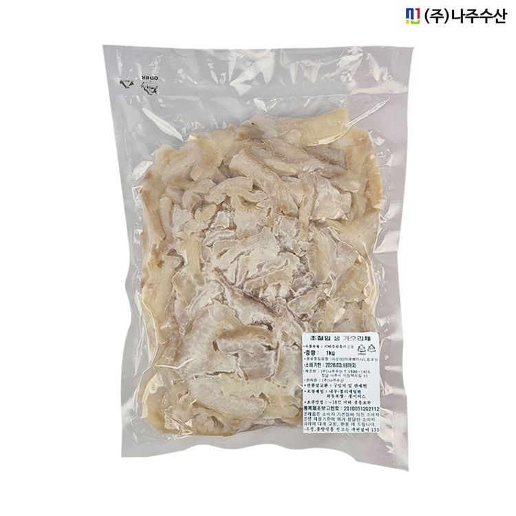 나주수산 초절임 가오리 채 1kg 아르헨티나 무침용 회냉면 홈플러스 택배배송