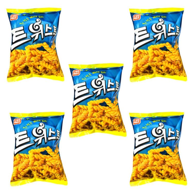 트위스트스낵 트위스트달콤봉지과자 5개 170g 홈플러스 택배배송