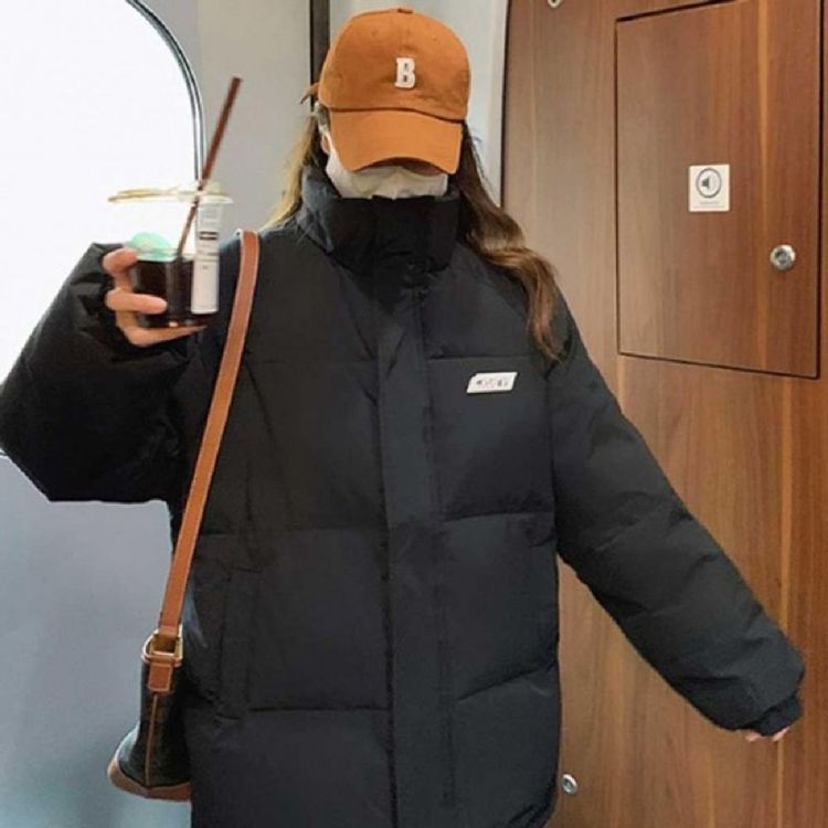 겨울패딩 출근 룩 하이 검정 점퍼 직장인 패딩 홈플러스 택배배송