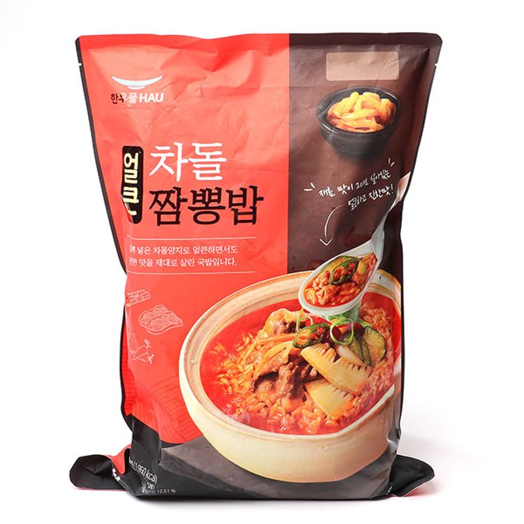 한우물 얼큰 차돌짬뽕밥 260g X 5개 홈플러스 택배배송