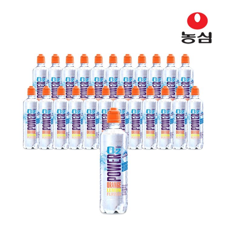 농심 파워오투 오렌지레몬 500ml X 24 1박스 홈플러스 택배배송