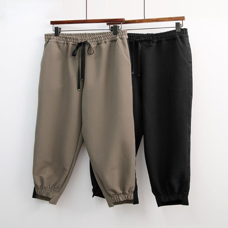 여성 데일리 편안한 무지 허리밴딩 배색조거 팬츠 홈플러스 택배배송