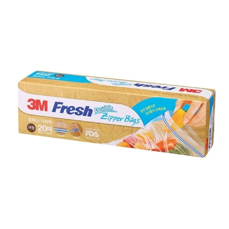 3M 후레쉬 지퍼백 대형 3500/25x30cm 팩(1개입) | 홈플러스 판매자택배