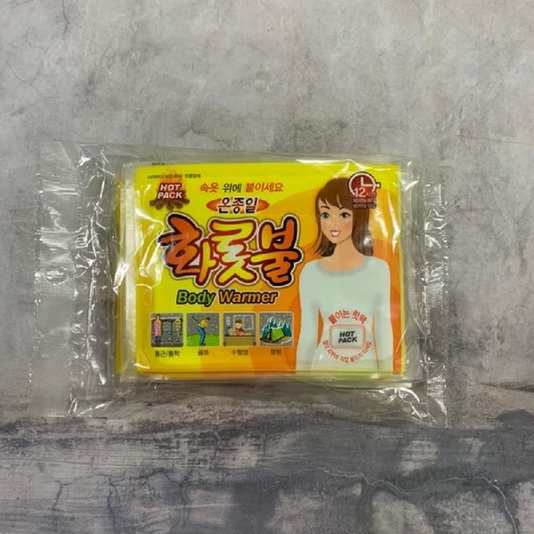 온종일 화롯불 손난로 핫팩 파스형 40g10입 홈플러스 택배배송