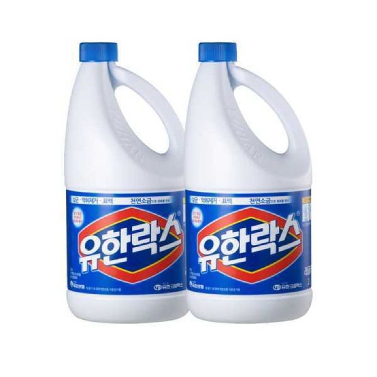 유한락스 레귤러 2l 2개 락스 표백제 소독제 살균제 홈플러스 택배배송