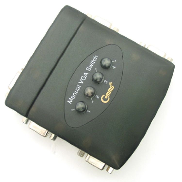 Coms 모니터 선택기 41 스위치 Vga Rgb 옆면 각 2port 공유기 허브 네 홈플러스 택배배송