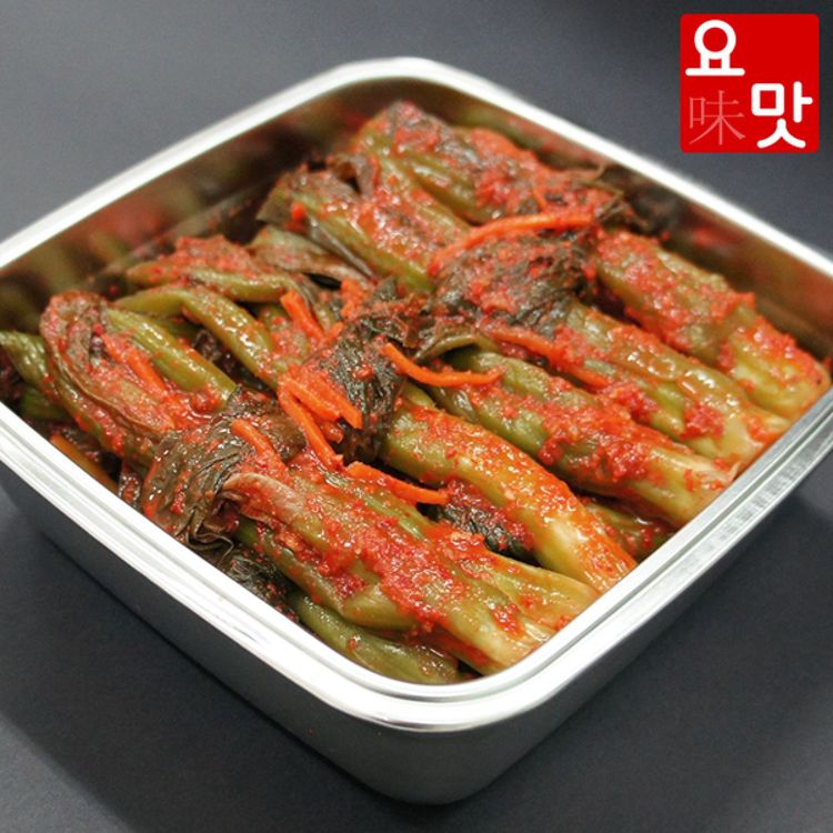 요맛김치 감칠맛이 풍부한 전라도 여수 갓김치 1kg 홈플러스 택배배송