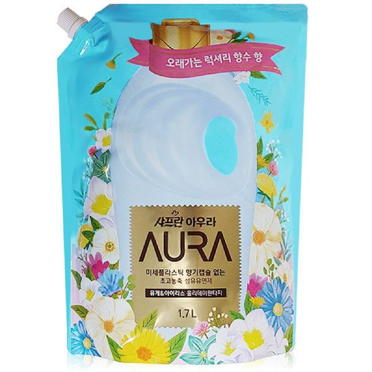 샤프란 아우라 17l 리필 홀리데이 섬유유연제 홈플러스 택배배송
