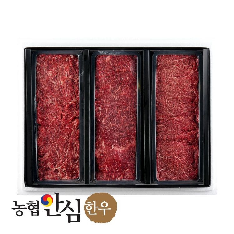 [선물세트] 농협안심한우 정육 냉동세트 2.4KG(국거리/불고기) | 홈플러스