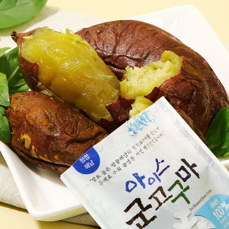 푸드마인 해남 아이스 군고구마 150g X10팩 홈플러스 택배배송