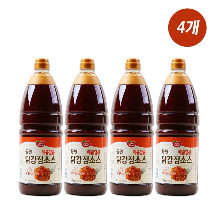 동원 대용량 매콤 달콤 국민간식 치킨소스 닭강정소스 21kg 4개 홈플러스 택배배송