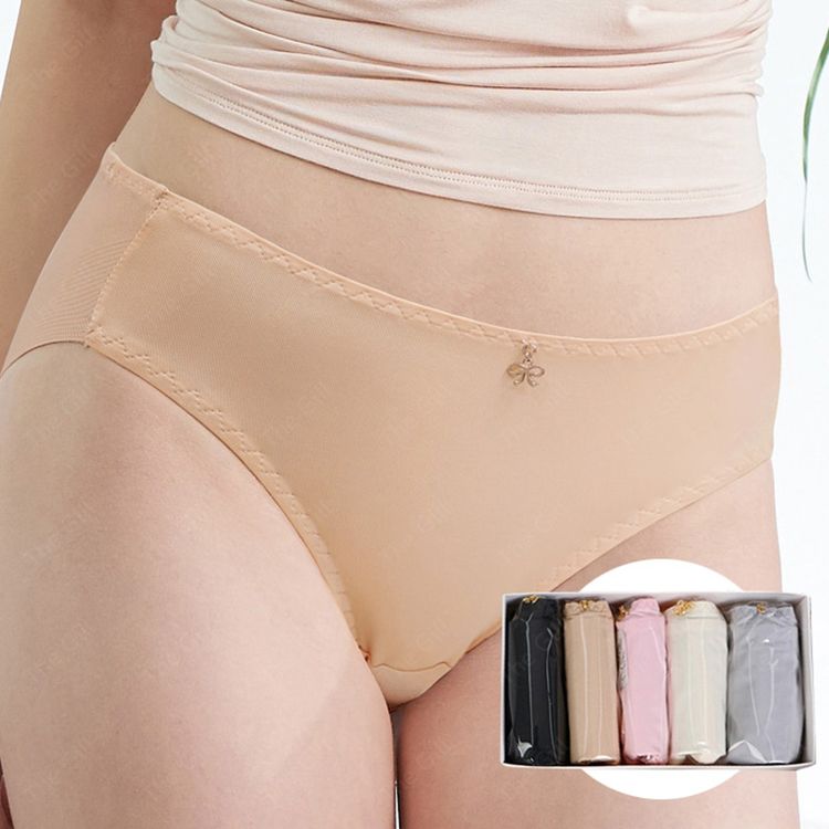 데일리 이너웨어 피틀리햄 여성팬티5매입90 여성 삼각팬티 편한팬티 팬티세트 면팬티 홈플러스 택배배송