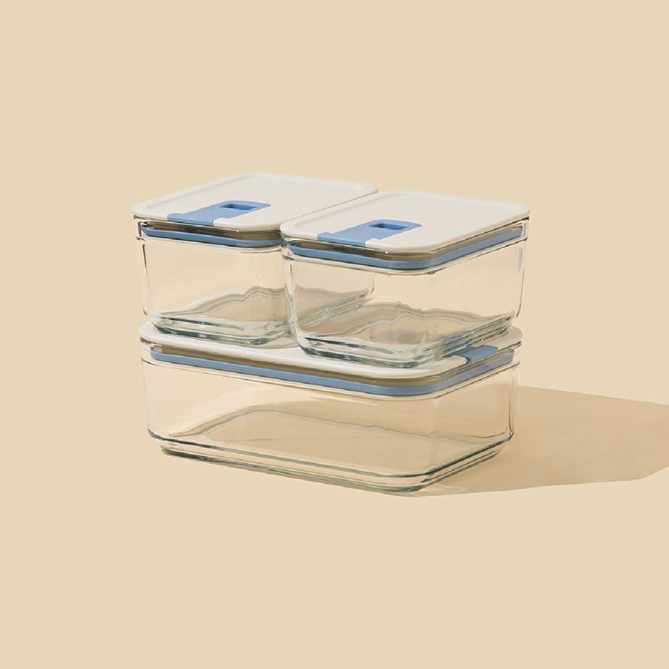 비밀특가 네오플램 퍼펙트씰m 유리 밀폐용기 진공 반찬통 냉장고 정리 용기 3종세트 5호 홈플러스 택배배송