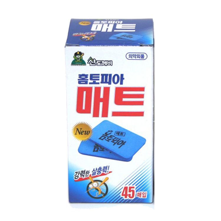 매직크린 홈토피아 매트 45매 모기 훈증기 리필용 홈플러스 택배배송