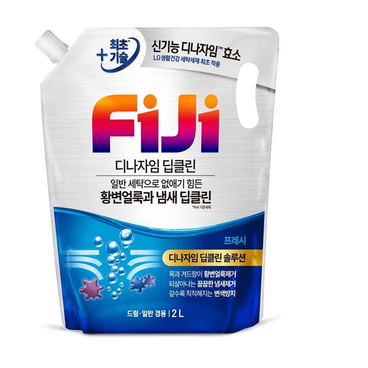 Lg생활건강 피지 디나자임 세탁세제 리필 겸용 프레쉬 2l 홈플러스