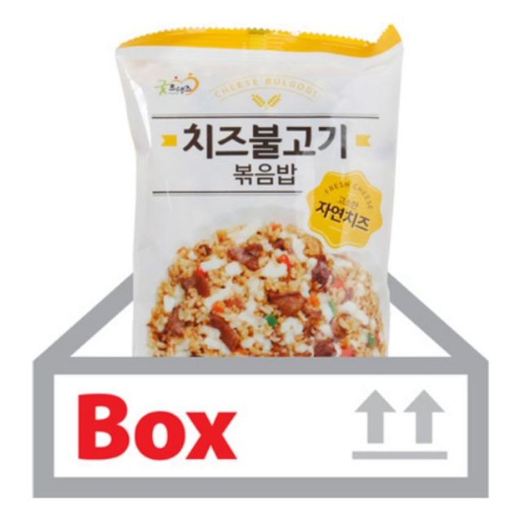 굿프랜즈 치즈불고기볶음밥 250g 30ea박스 즉석밥 홈플러스 택배배송