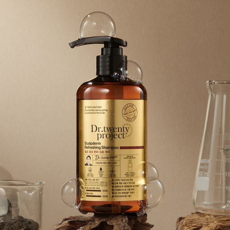 닥터트웬티프로젝트 스칼프덤 리프레싱 샴푸 500ml 탈모비듬두피관리 홈플러스 택배배송