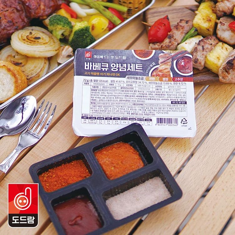 푸른들마켓 도드람 바베큐 양념세트 72g 홈플러스 택배배송
