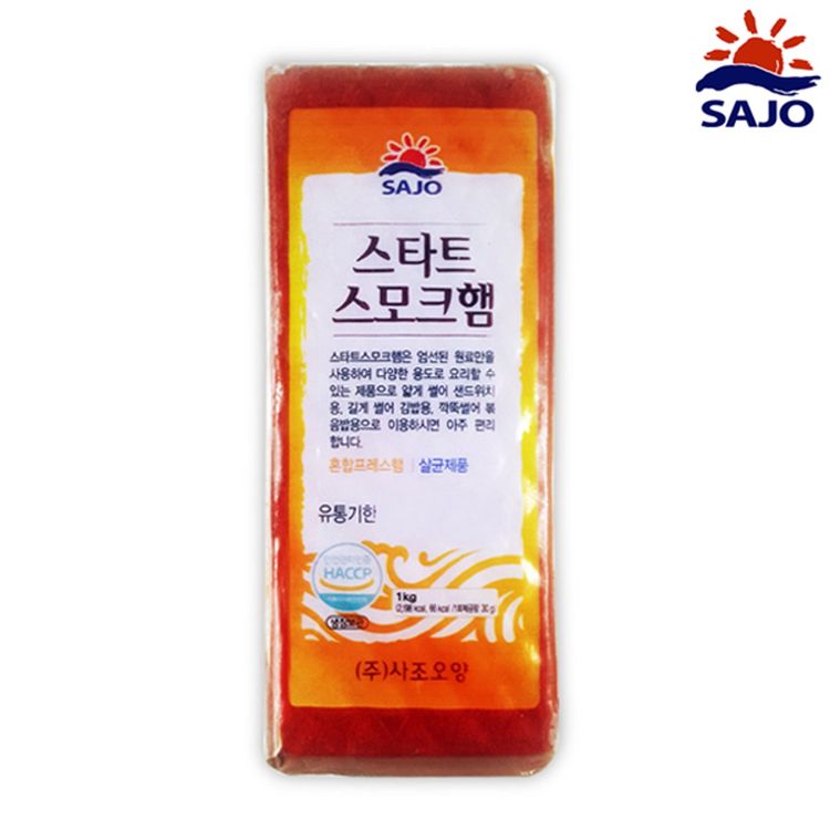 푸른들마켓 사조 스타트스모크햄1kg 홈플러스 택배배송