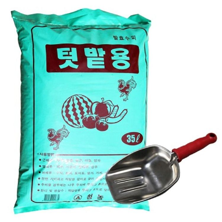 텃밭용 발효수피 35l 바가지삽 퇴비 밑거름 비료 홈플러스 판매자택배