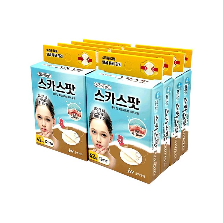 중외제약 하이맘밴드 스카스팟 흉터패치 336매입 방수밴드 켈로이드흉터밴드 홈플러스 택배배송