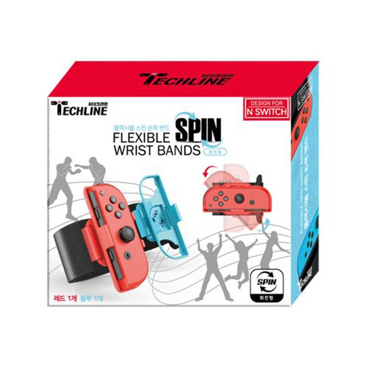 닌텐도 Switch 테크라인 플렉시블 스핀 손목 밴드 홈플러스 택배배송