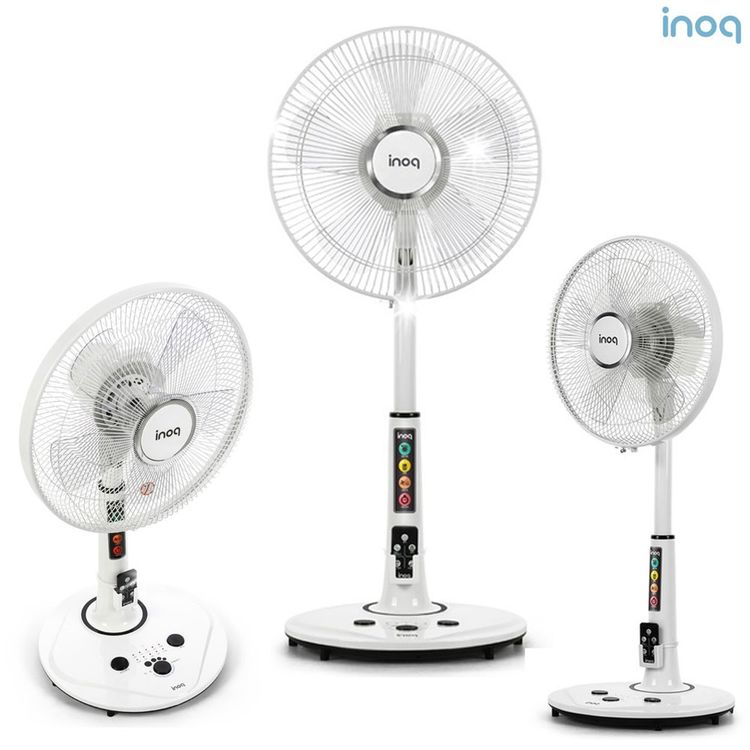 Inoq 14형 5엽 초미풍 간편조작 발터치선풍기 리모컨형사무실 가정용선풍기 홈플러스 택배배송