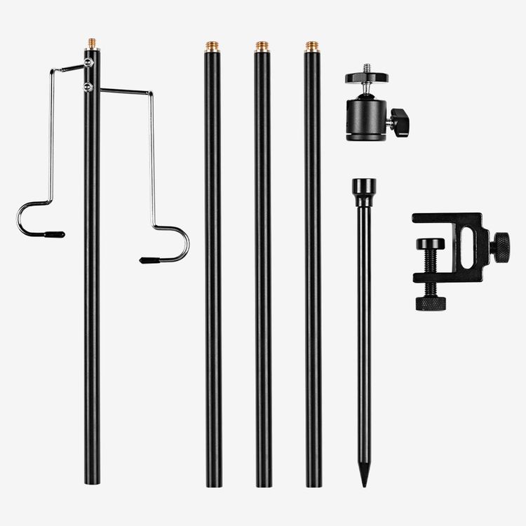 72square 캠핑 랜턴걸이 랜턴스탠드 조명 다용도 멀티 거치대 Bk 백패킹 차박 홈플러스 택배배송