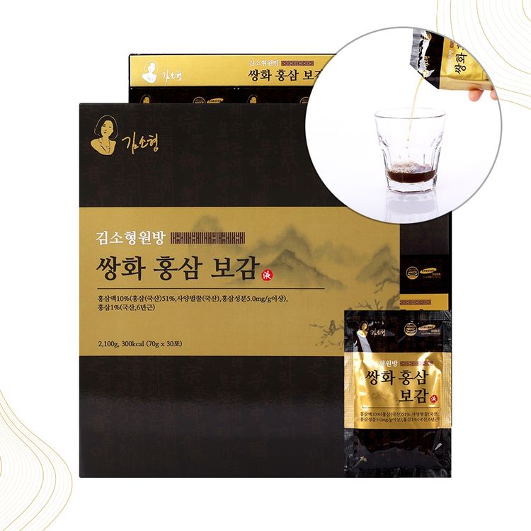 Ksh원방 쌍화 홍삼 당귀 작약 천궁 보감 즙 액 30포 홈플러스 택배배송