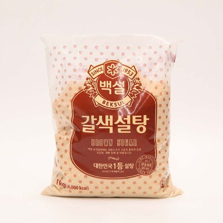 감리로운 단맛 백설 황설탕 1kg 식자재 식당재료 당류 가공식품 양념 설탕 사탕수수 슈가 홈플러스 택배배송