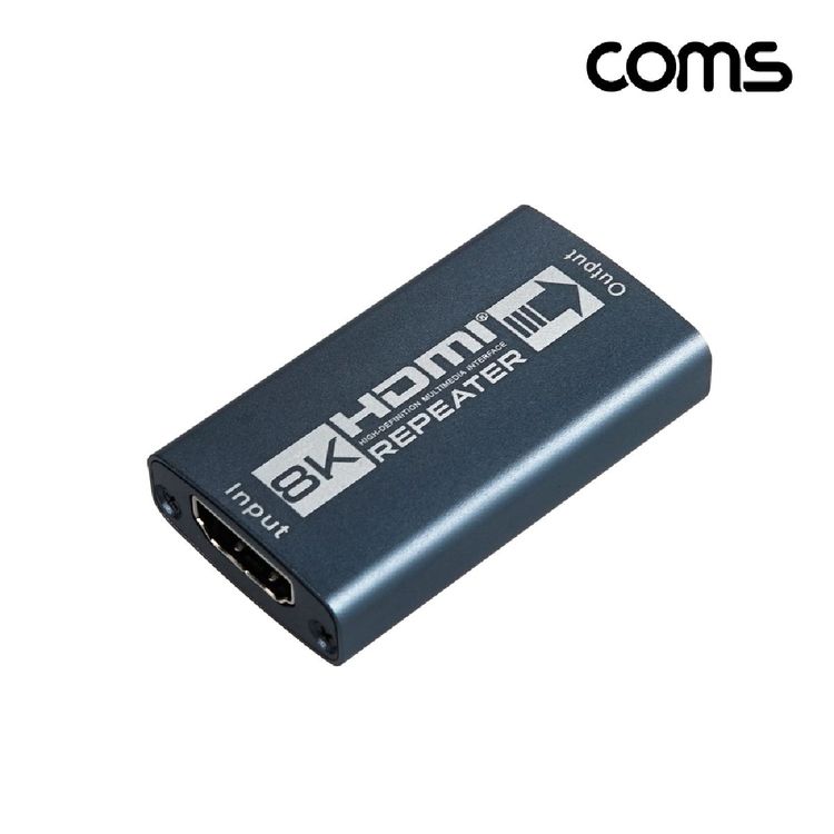 Hdmi 20 젠더형 리피터 8k4k 60hz 최대 25m 영상수신기 영상송신기 영상연장 홈플러스 택배배송