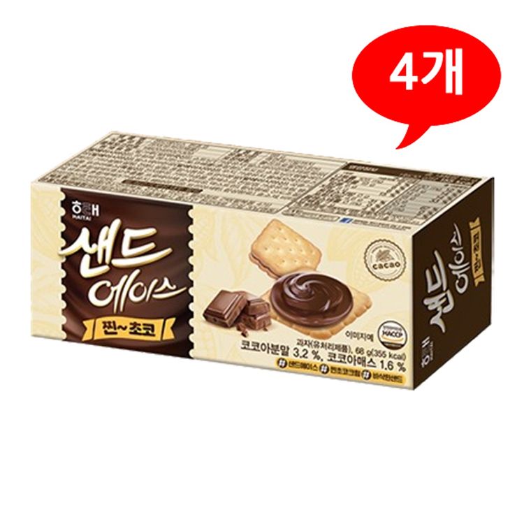 7200311 샌드 에이스 찐초코 68gx4개 홈플러스 택배배송