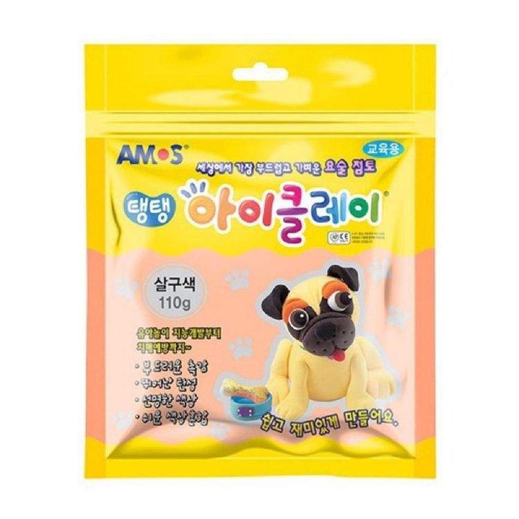아모스 6000 탱탱아이클레이 110g 살구 갑5개입 홈플러스 택배배송