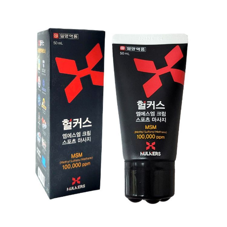 헐커스 Msm 크림 50ml 스포츠마사지엠에스엠 핫크림 홈플러스 택배배송