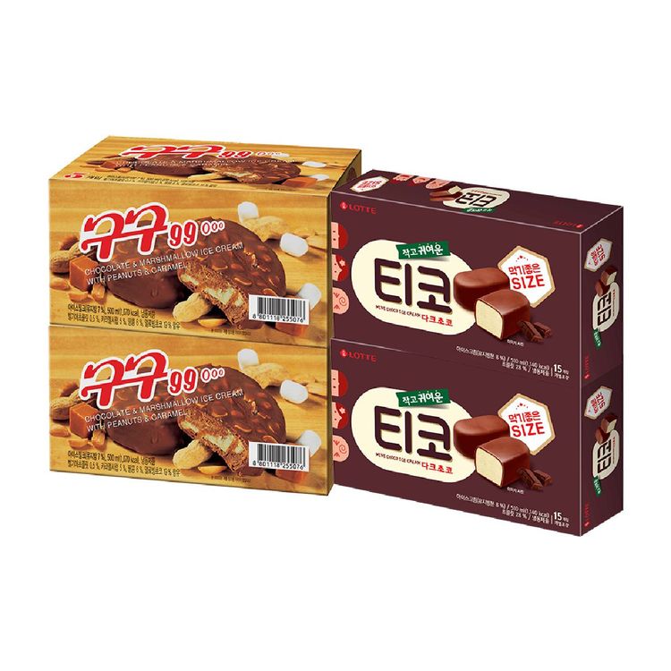 구구 500ml5개입x2개티코다크초코 510ml15개입x2개 홈플러스 택배배송
