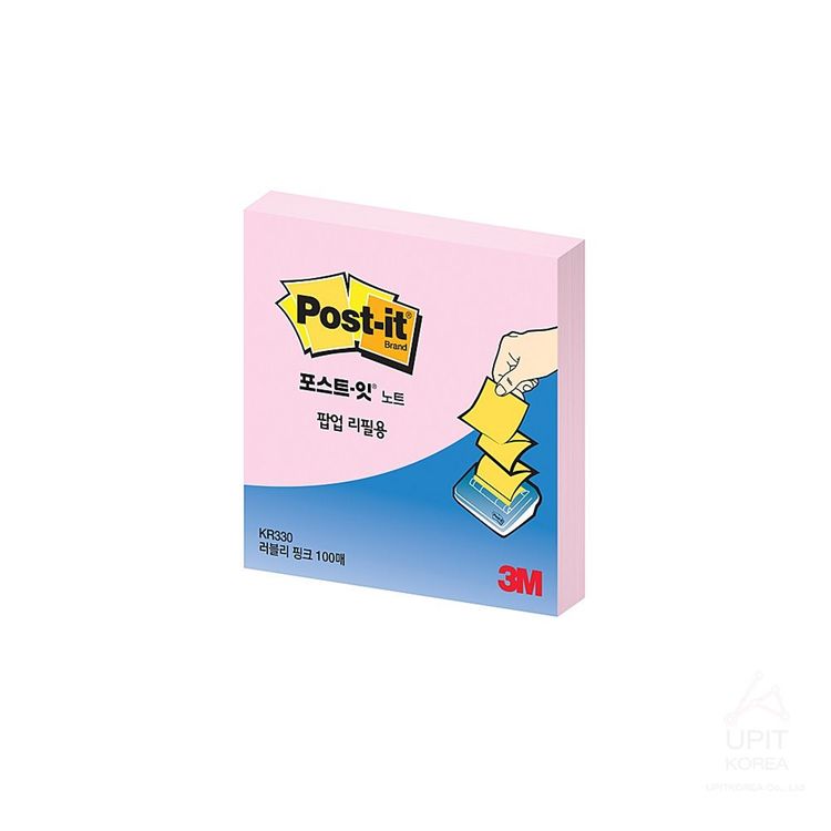 포스트잇 팝업 노트 3x3 러블리핑크 홈플러스 택배배송
