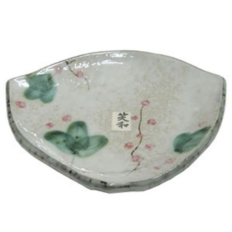 홍매화 N2111c689b8 접시 삼각 쿠프 그릇 나눔 반찬 앞 접시 24cm 홈플러스 택배배송