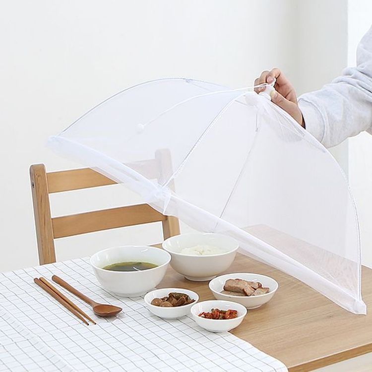 먼지차단 위생보관 음식덮개 원터치 접이식 푸드커버 홈플러스 택배배송