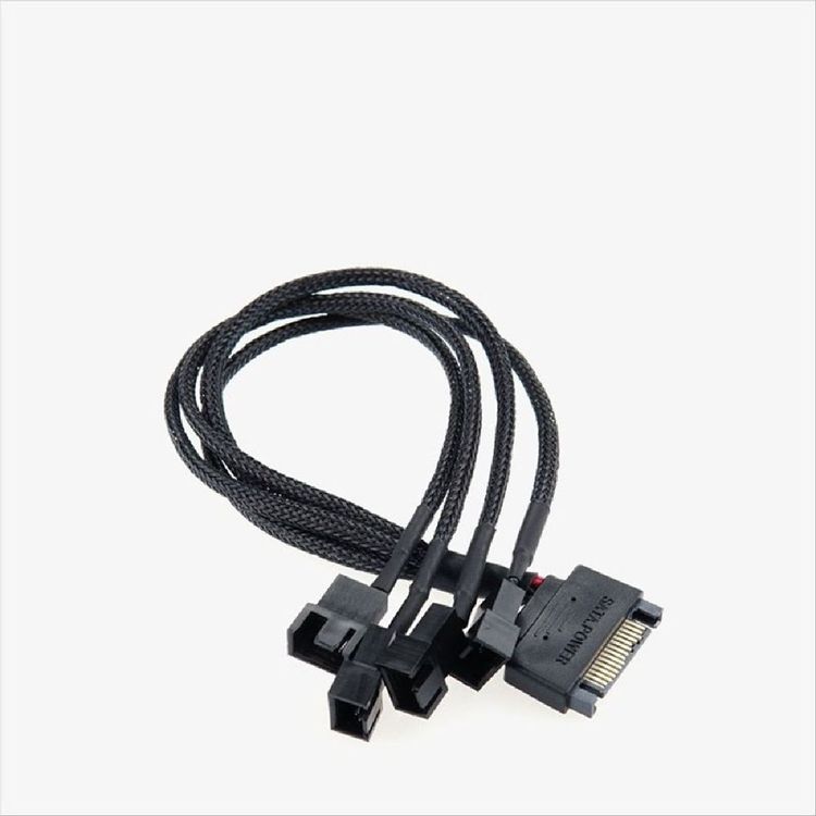 Coms Sata To Pwm 4분배 쿨러 전원 변환 케이블 12v 홈플러스 택배배송